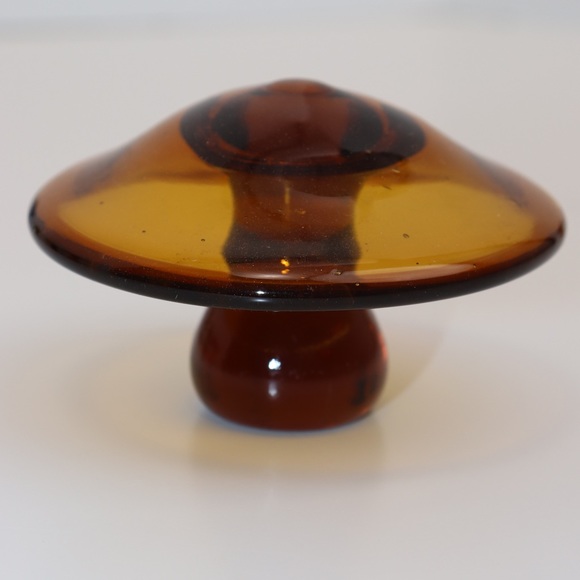 Vintage | Accents | Vintage Mcm Counterpoint Small Glass Mushroom ...
